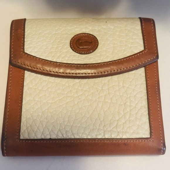 Dooney & Bourke | Bags | Dooney Bourke Cream And Brown Quilted Leather ...